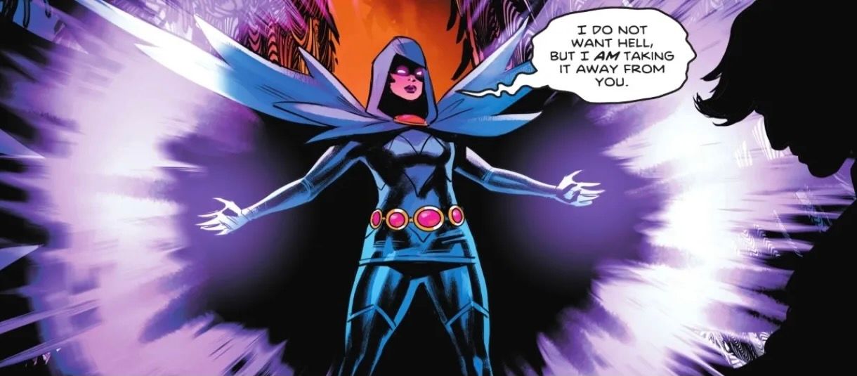 Titans: Raven Has Defeated the Powerful Villain Neron