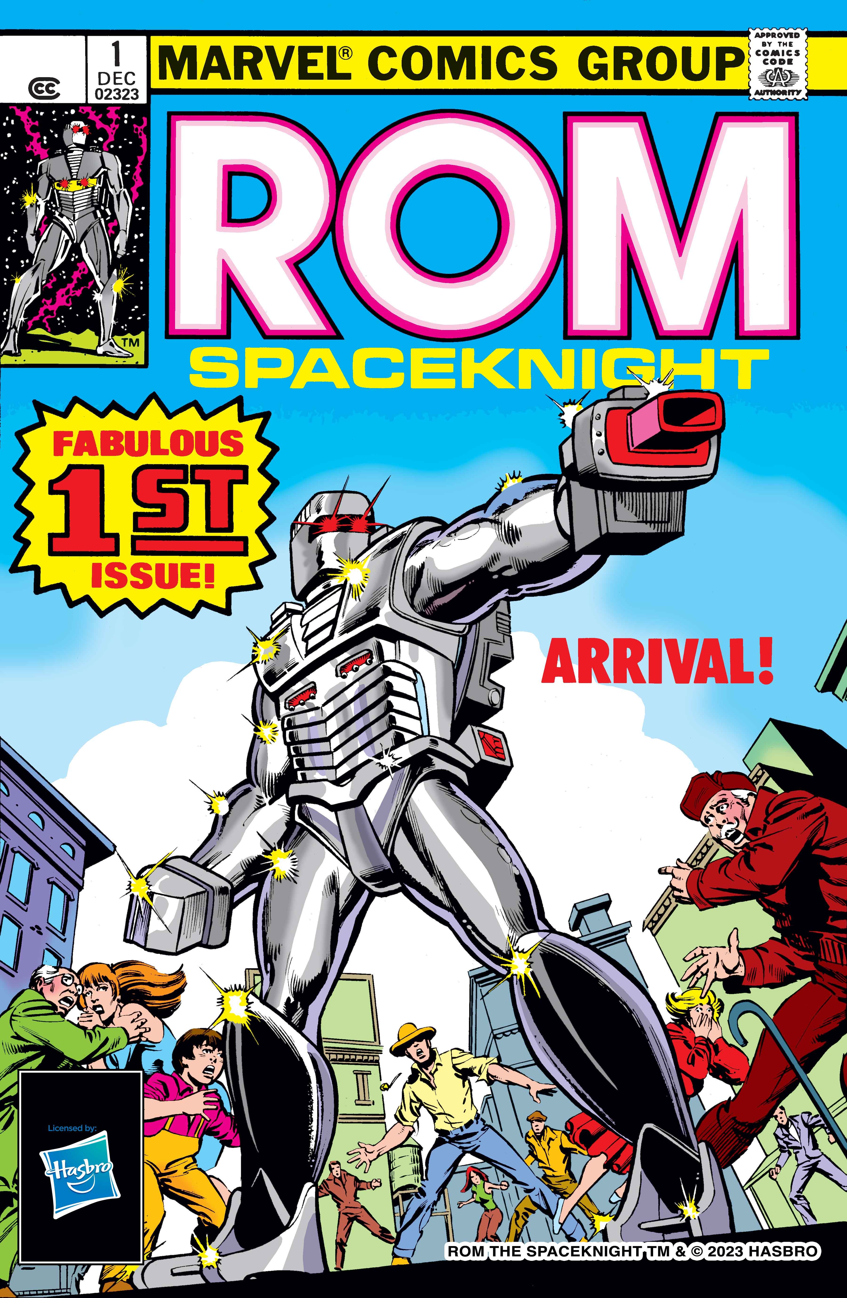Hasbro's Rom Returns to Marvel For a Massive Omnibus Program