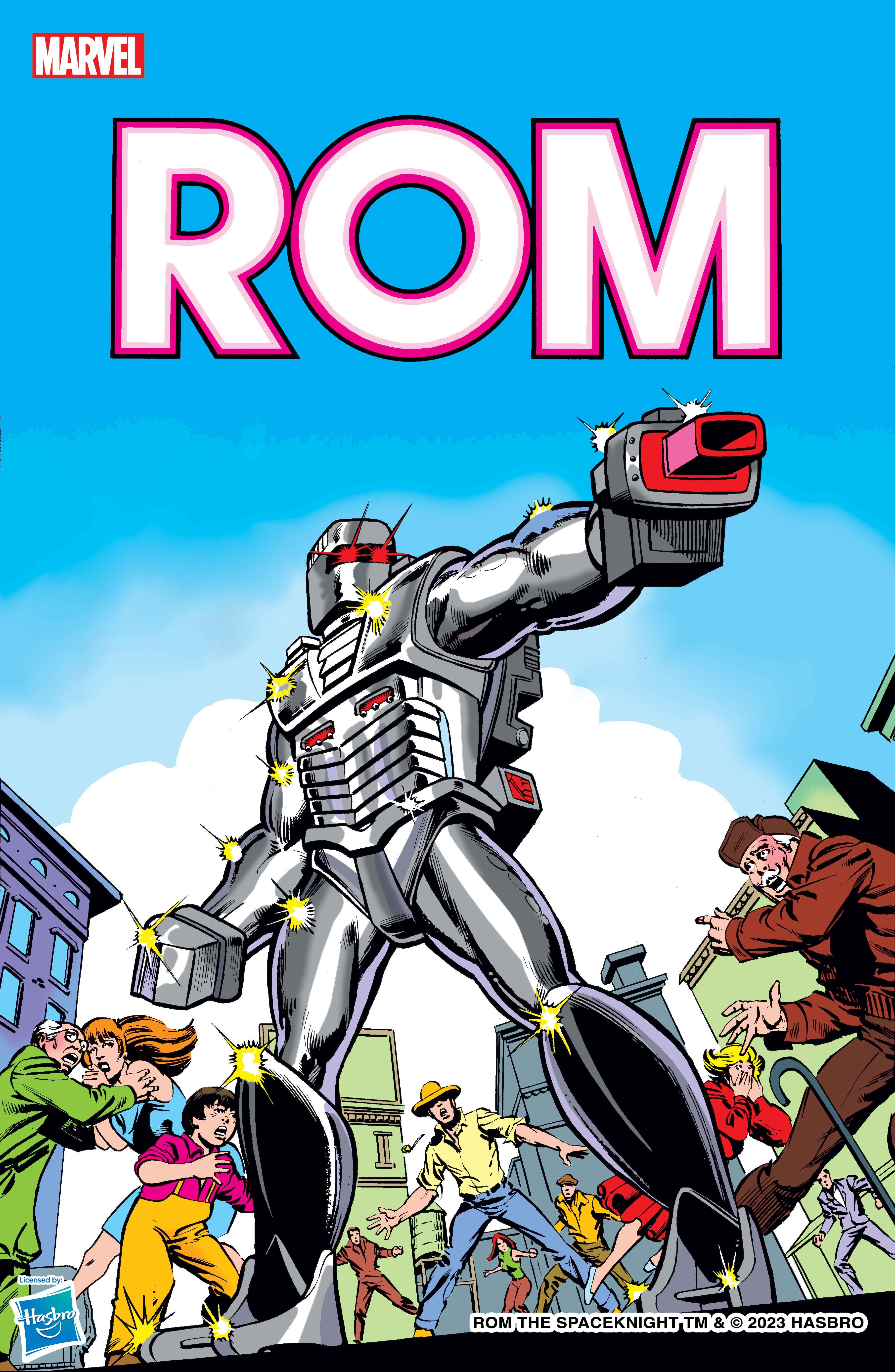 Hasbro's Rom Returns to Marvel For a Massive Omnibus Program