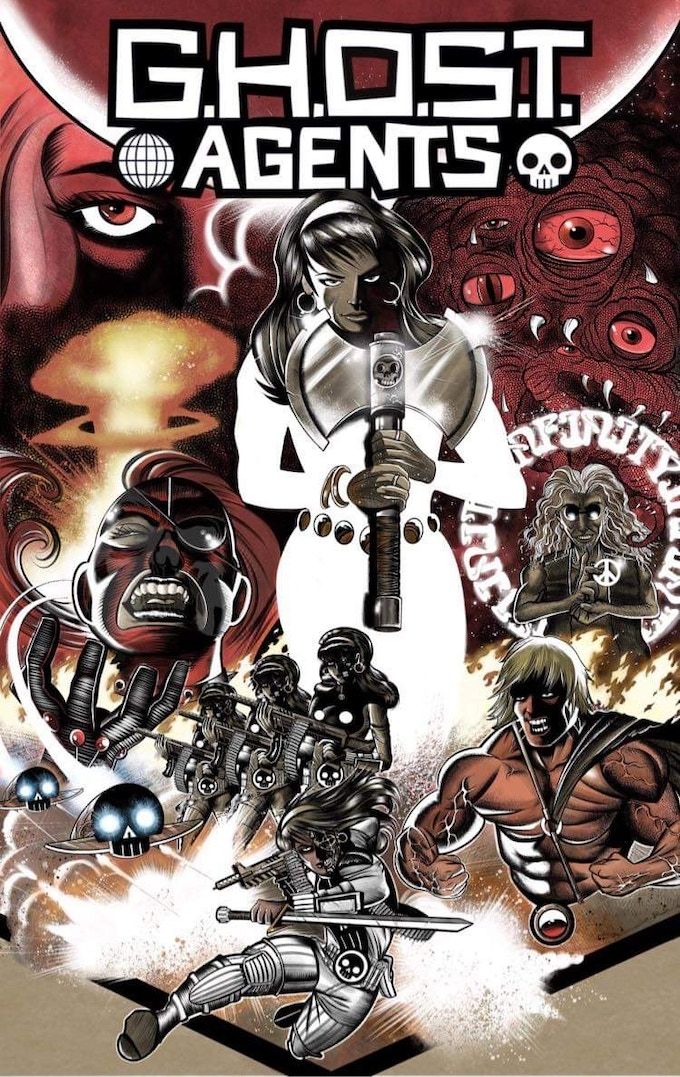 Rocko Jerome's GHOST Agents Goes to Kickstarter for Special Project