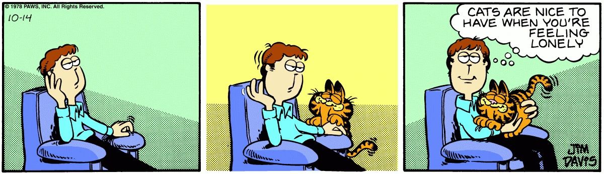 Greatest Garfield Newspaper Comic Strips