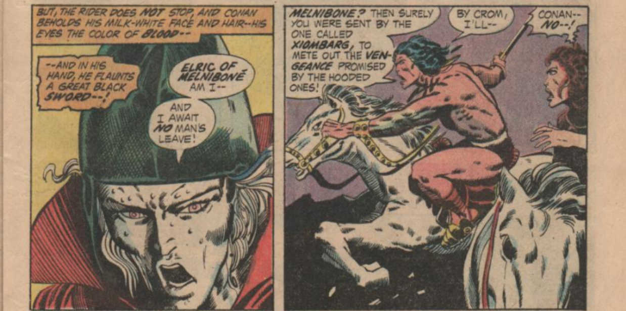 Conan the Barbarian Once Crossed Over With Elric of Melnibone