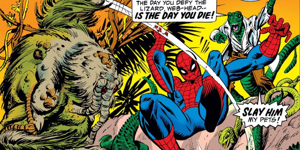 Best Spider-Man Vs. Lizard Battles In Marvel COmics