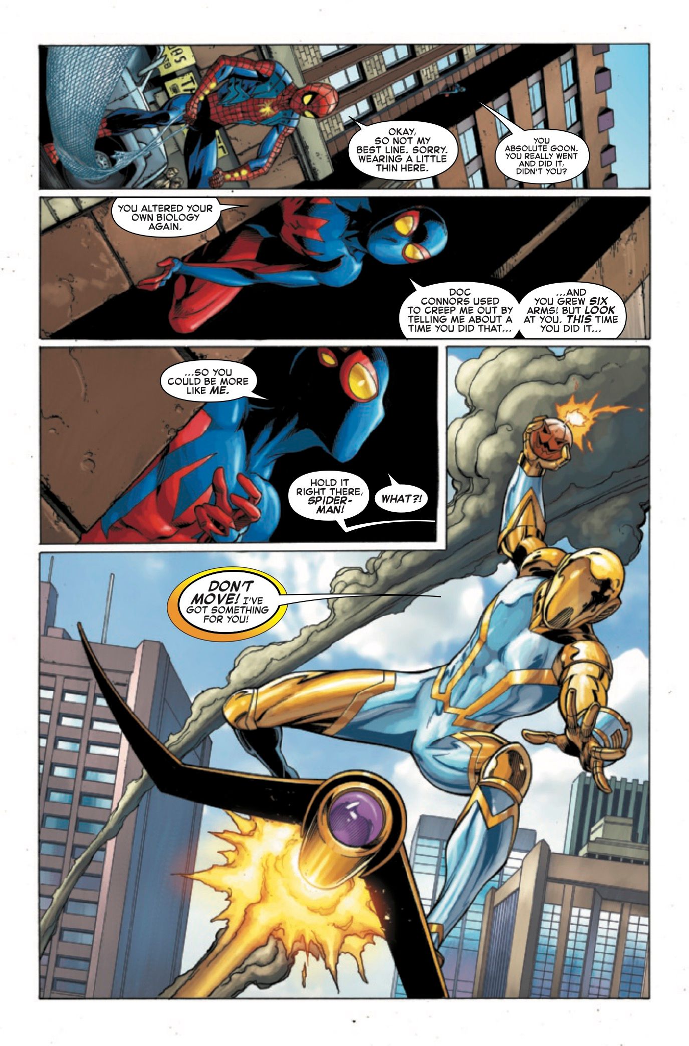 Spider-Man's Superpower Upgrade Makes Him More Like His New Sidekick