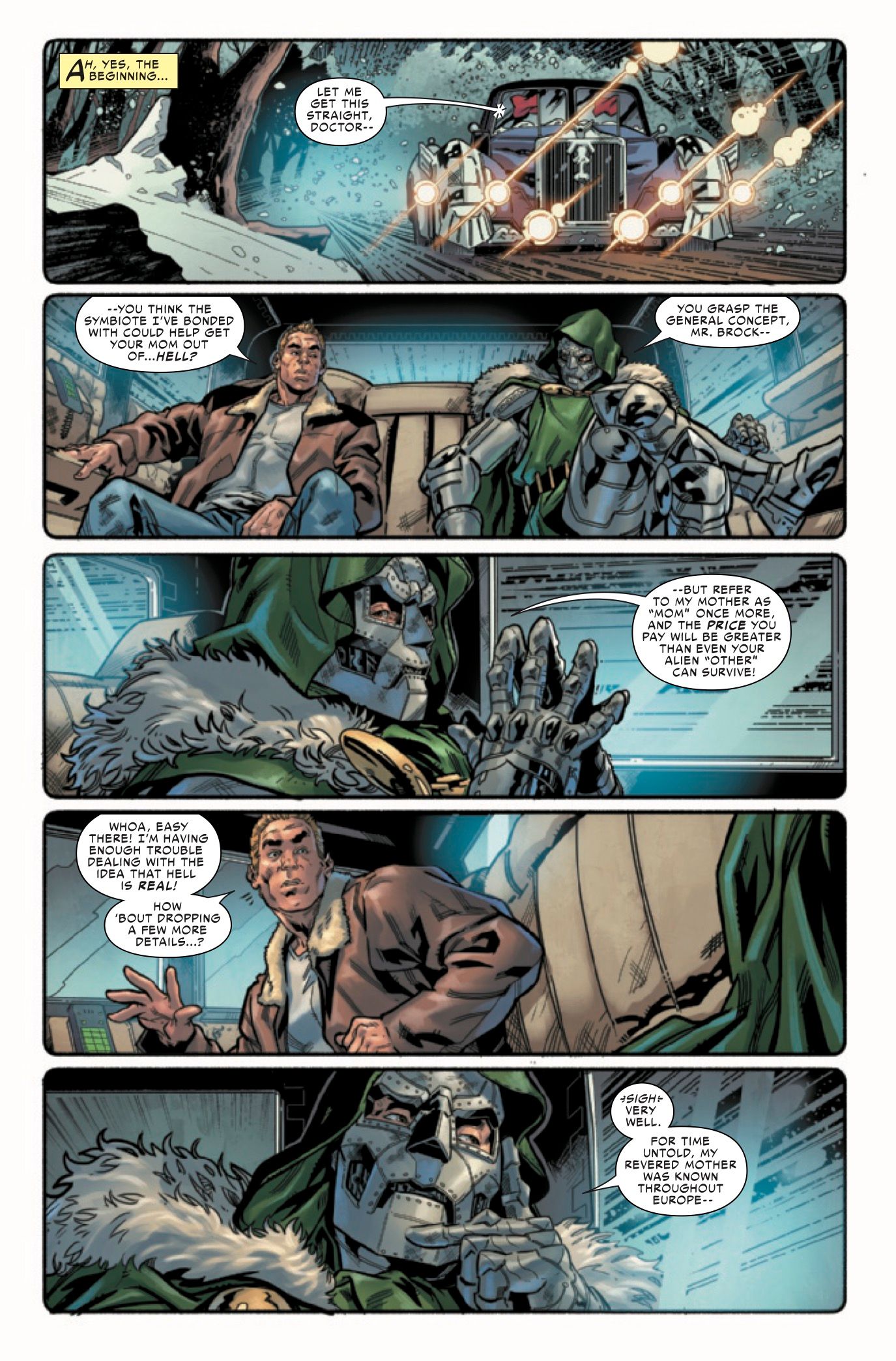 Why Venom Has Become Doctor Doom's New Obsession