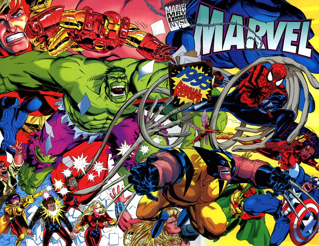 The Oddest Comics of the '90s -- Marvel's Illustrated Investor Reports?