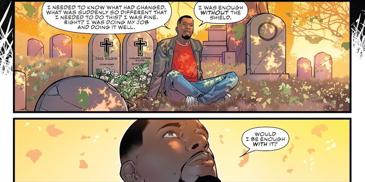 Sam Wilson Doesn't Want to Be Captain America