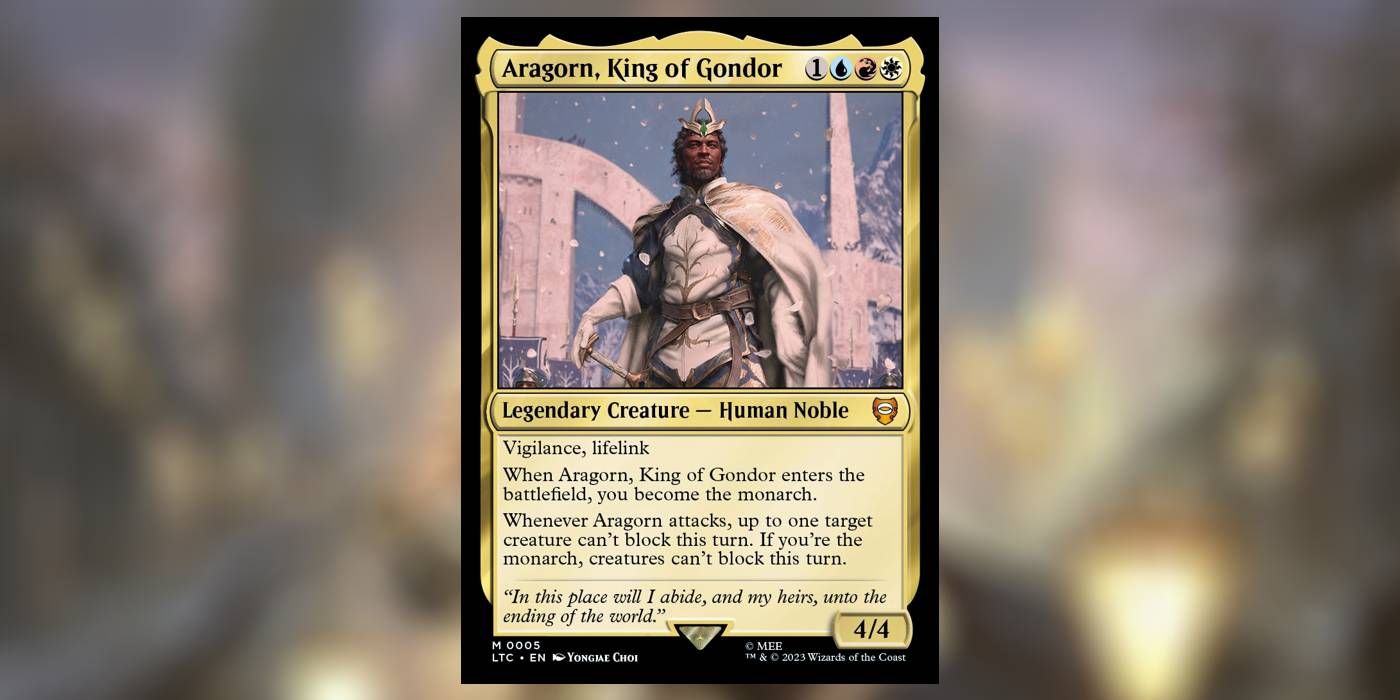 Which Aragorn Card Is The Best In MtG: Tales of Middle-earth?