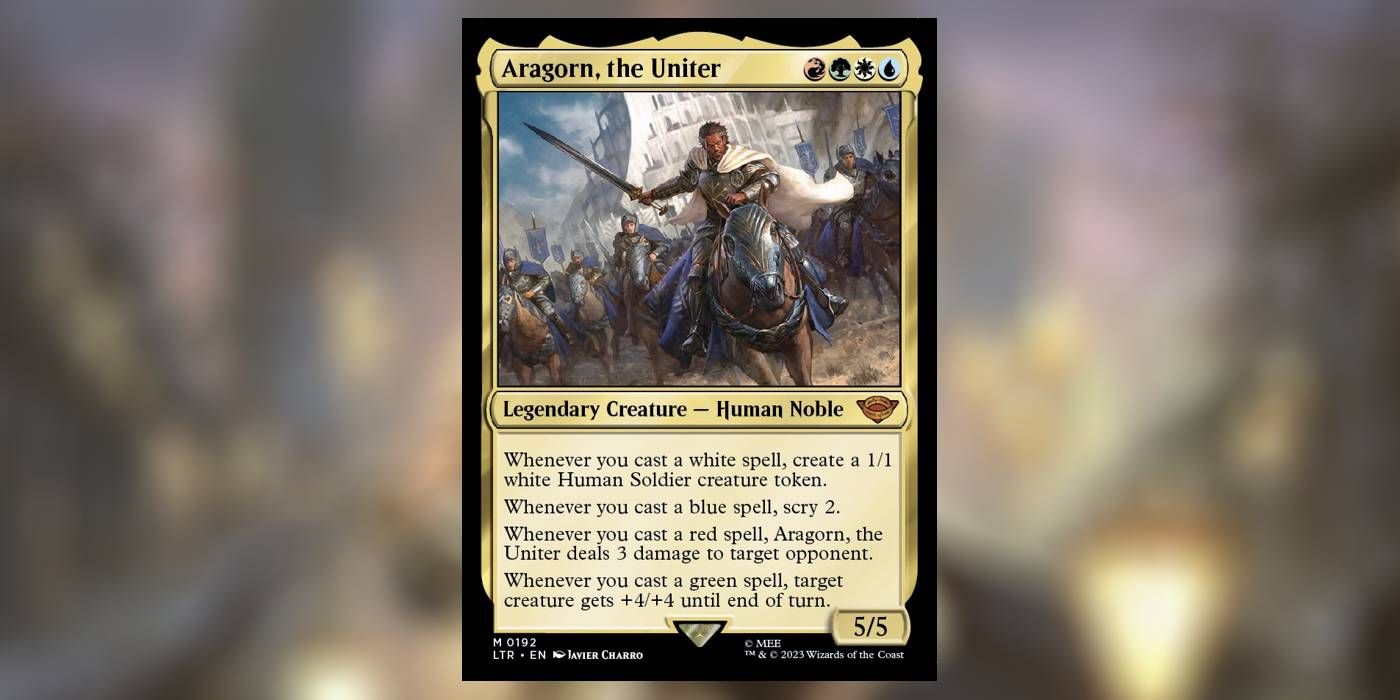 Which Aragorn Card Is The Best In MtG: Tales of Middle-earth?