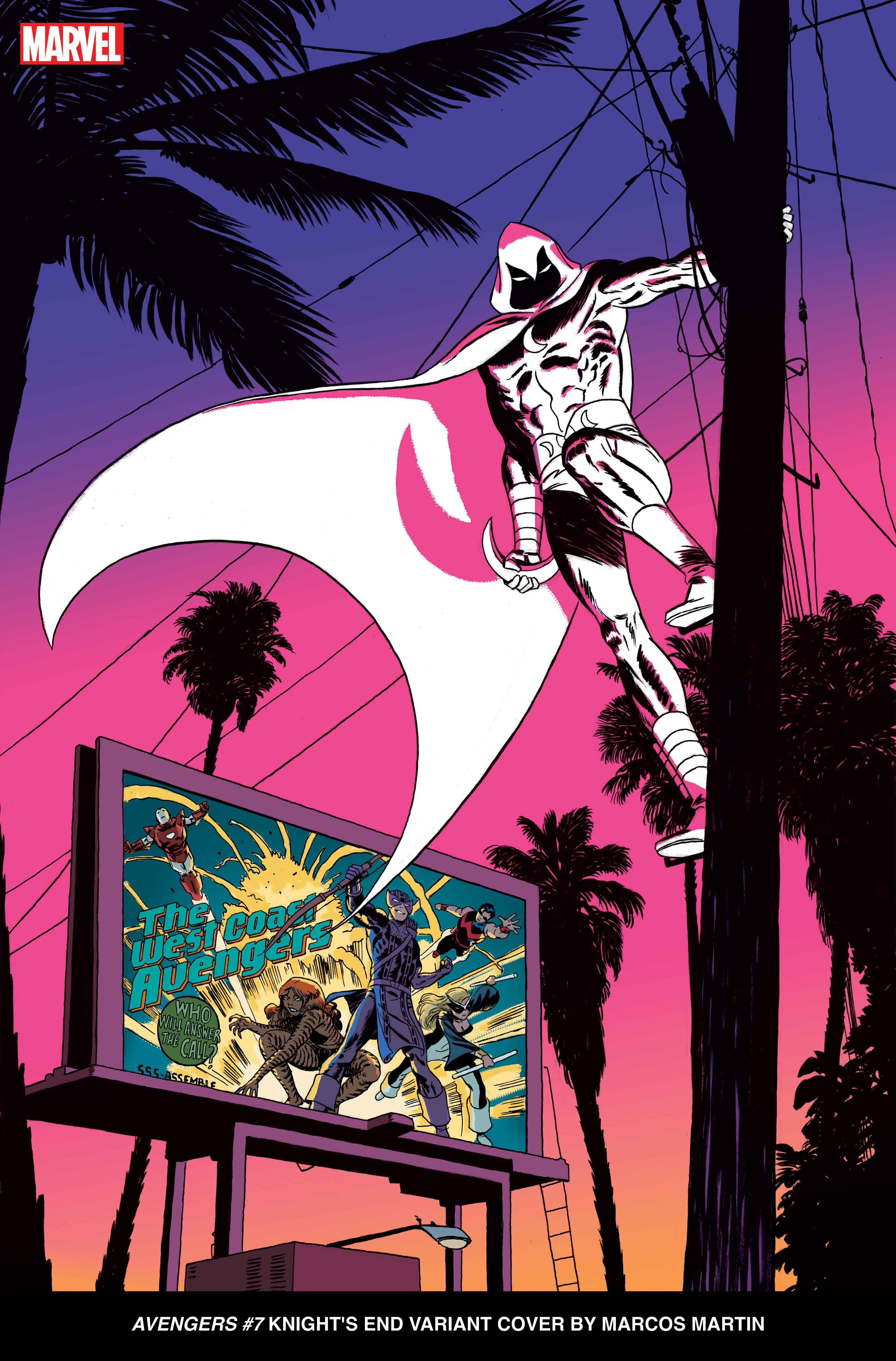 Marvel Honors The Death of Moon Knight with Variant Covers