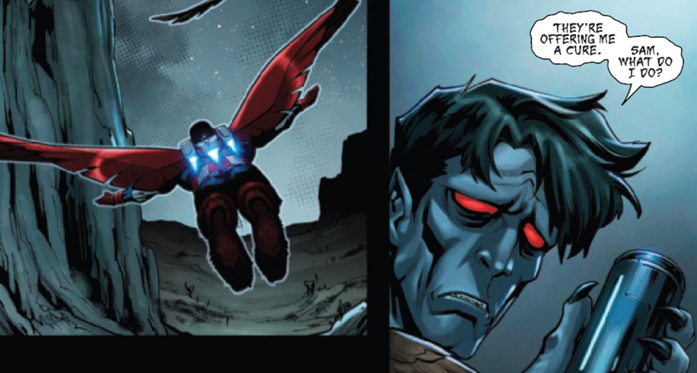 Captain America's New Falcon is Losing His Powers