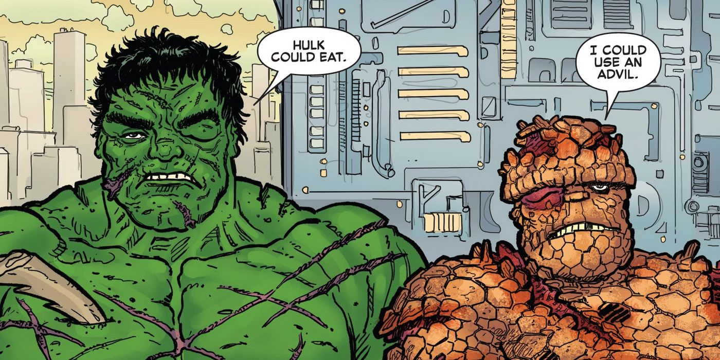 The Thing Headlines Clobberin' Time And Each Fantastic Four Member ...