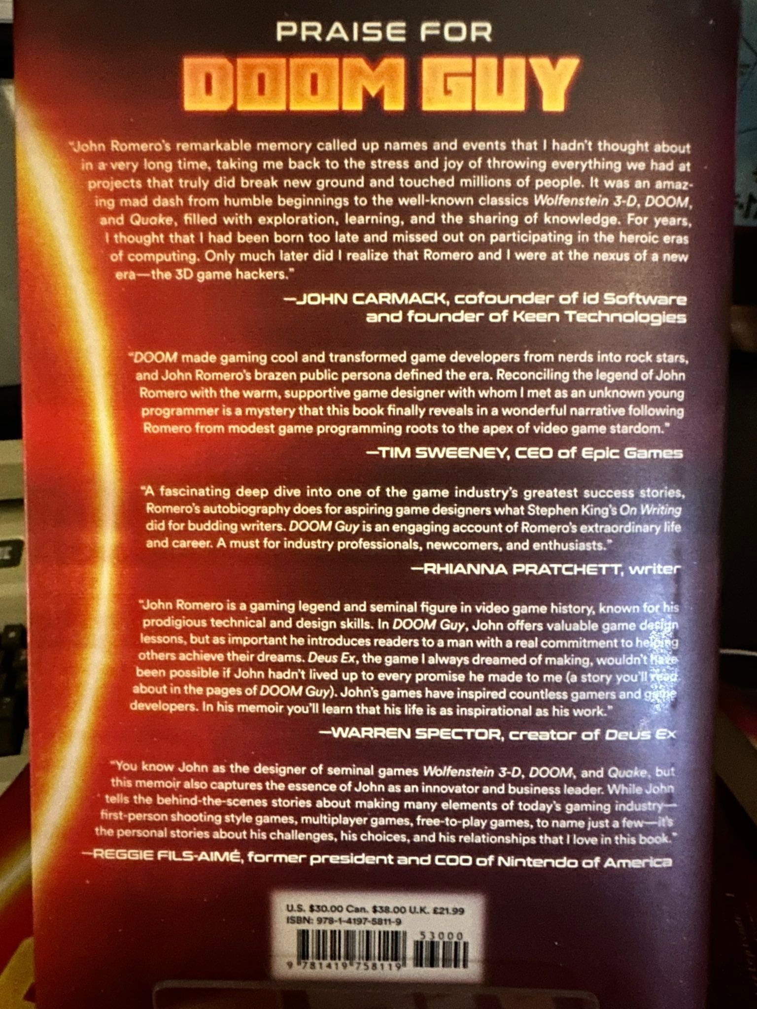 Doom Creator Looks Back On His Historic Video Game Career