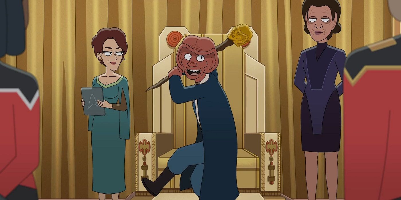 Lower Decks' Rom Started with a Single Line in DS9