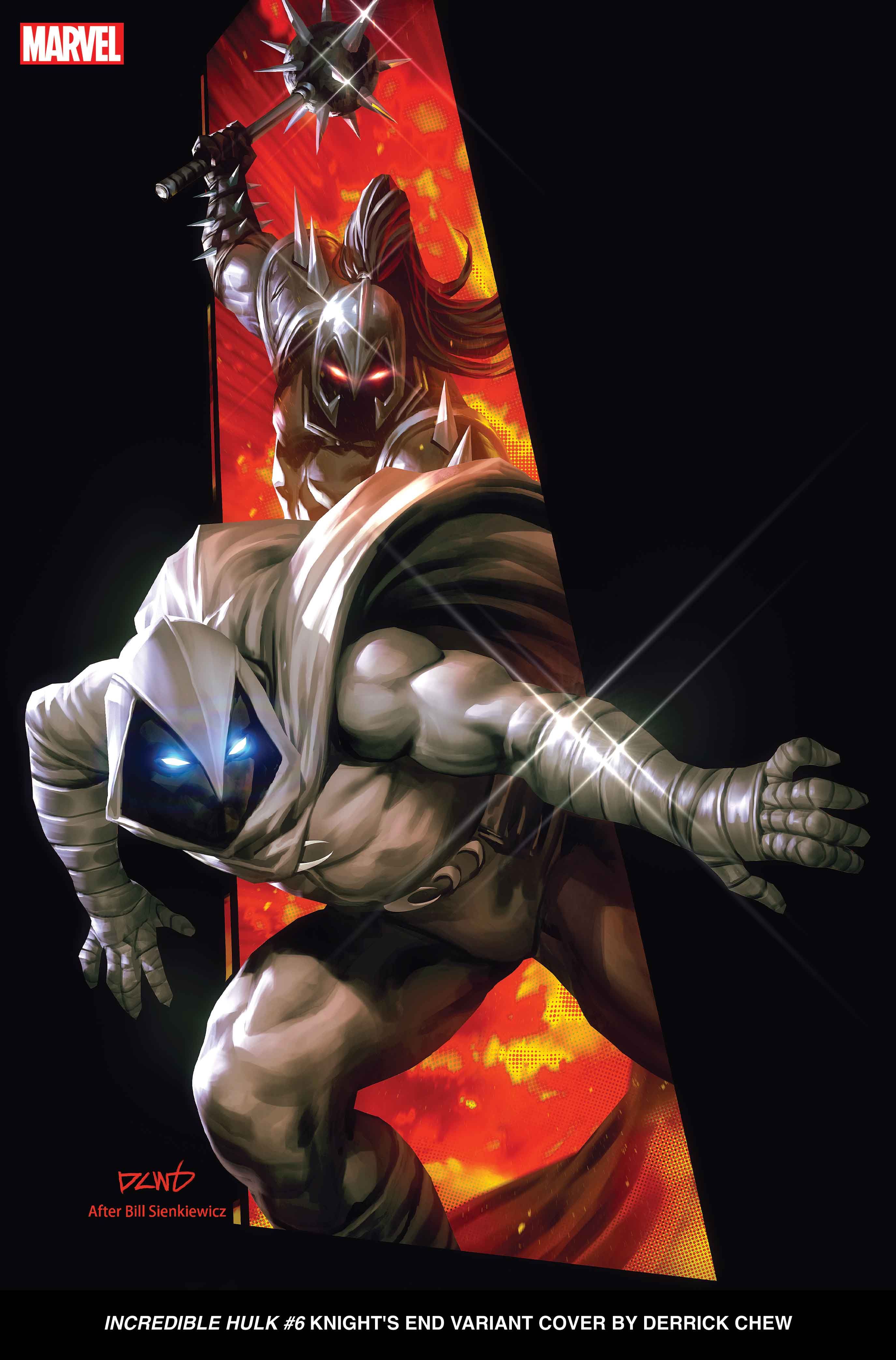 Marvel Honors The Death of Moon Knight with Variant Covers
