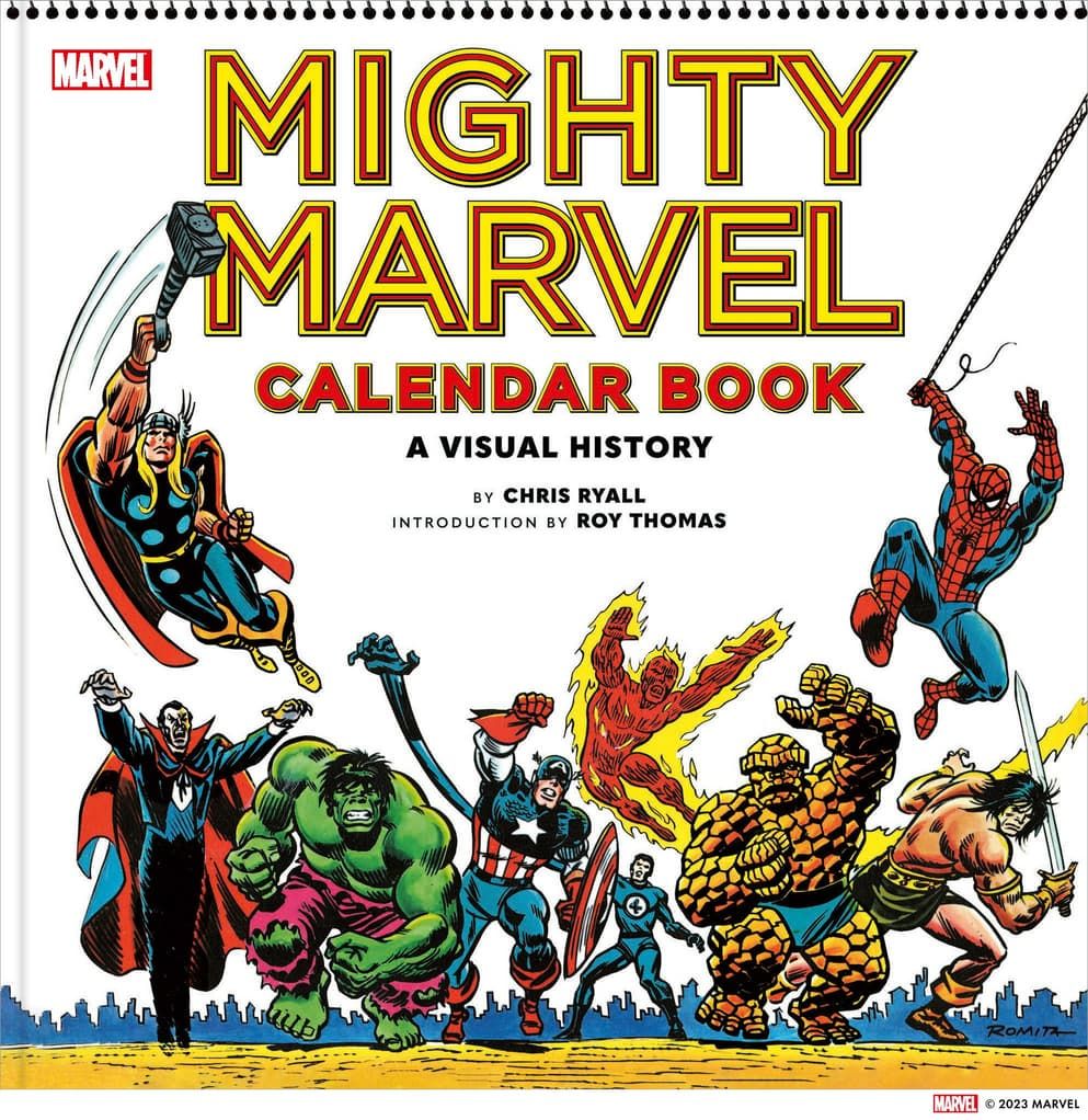 Marvel's First Look At Its Upcoming Calendar Book