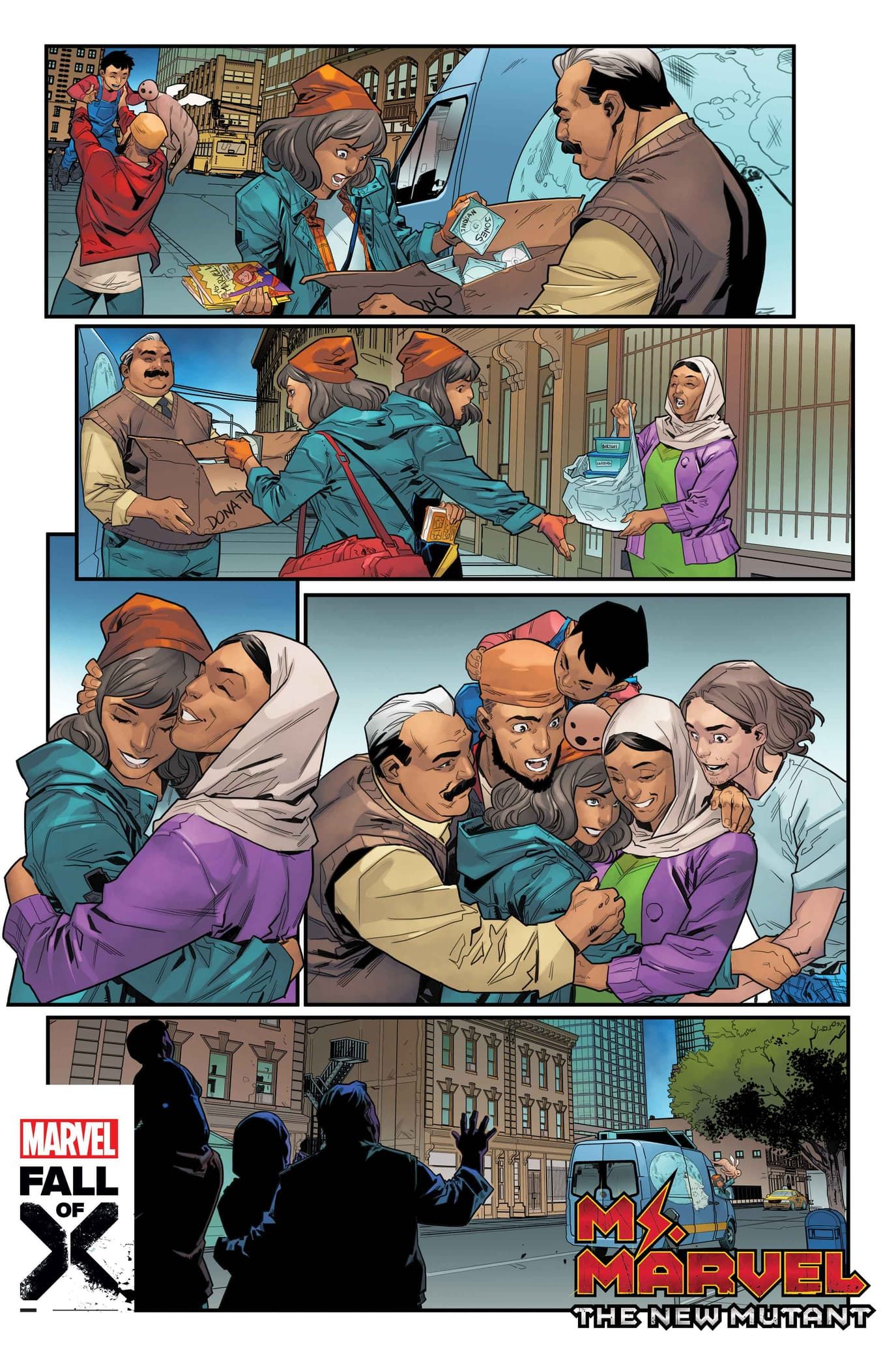 First Look at Ms. Marvel's Debut Mission With the X-Men