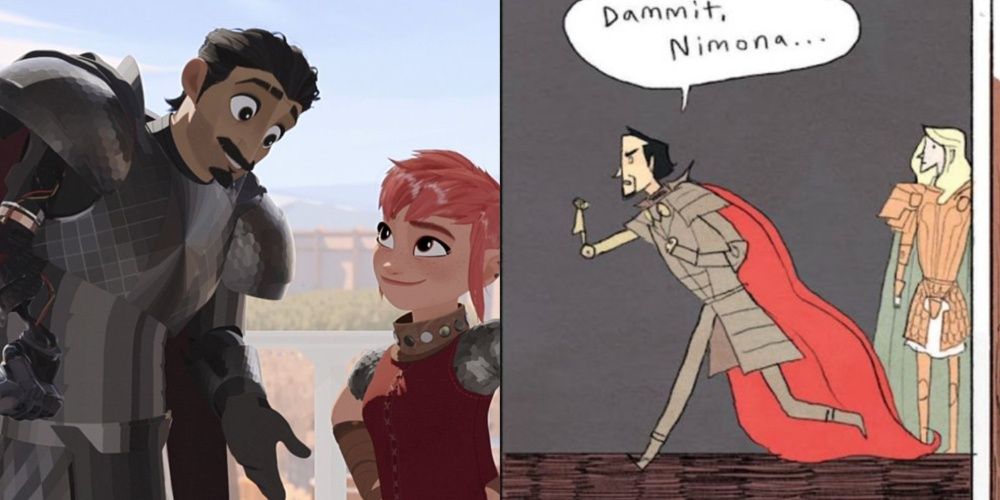 Biggest Differences Between Nimona Graphic Novel and Film, Explained