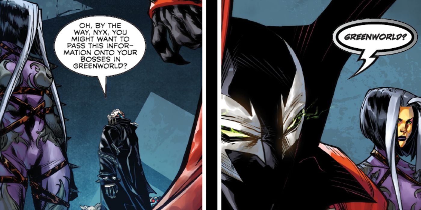 Um poderoso aliado do Spawn está trazendo de volta o mundo verde da imagem