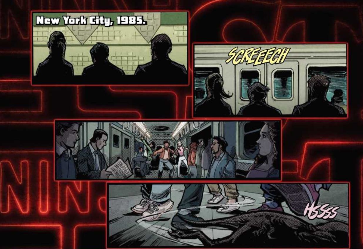 Teenage Mutant Ninja Turtles x Stranger Things #1 Review