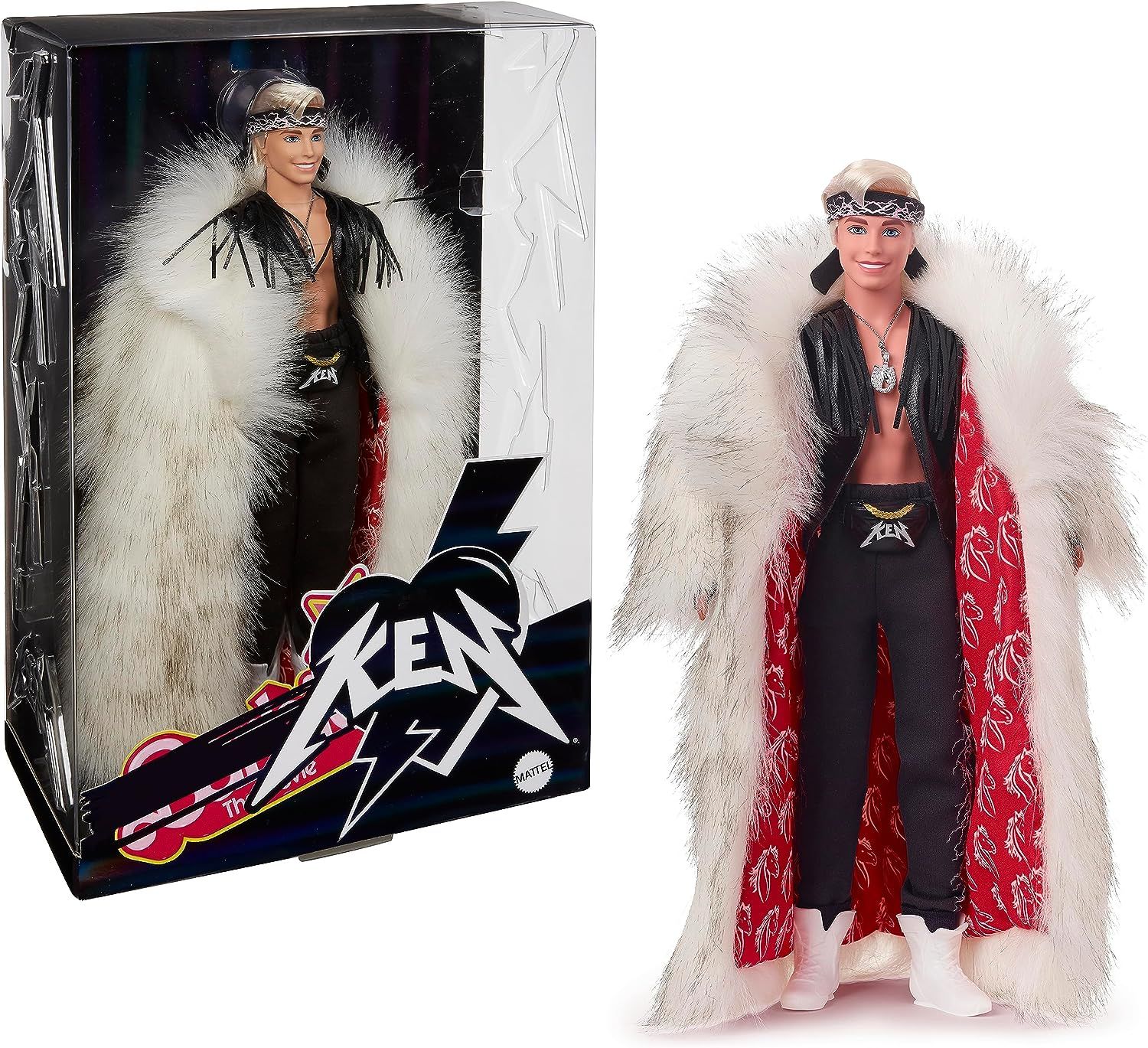 Mattel Unveils Barbie Movie Ken Doll With Faux Fur Coat