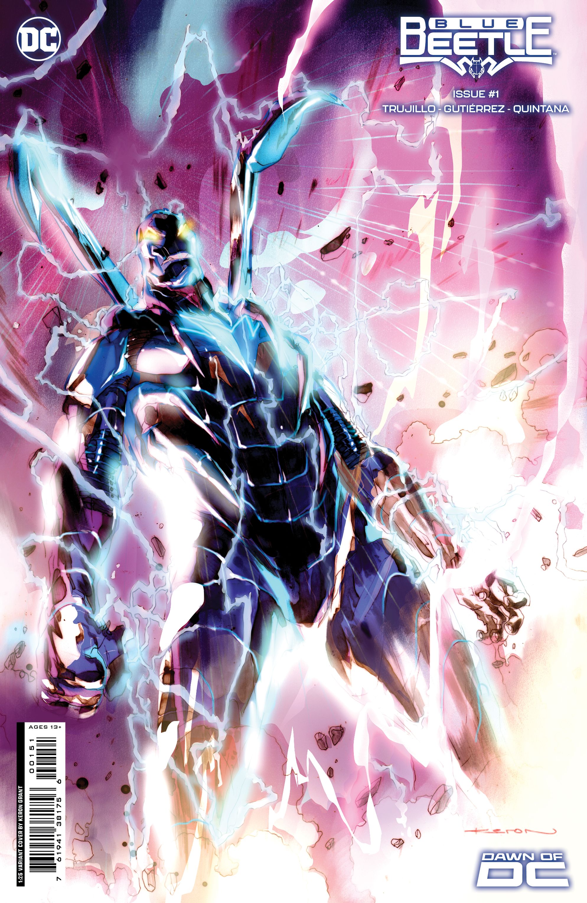 Along With his Film Debut, DC Previews Blue Beetle's New Ongoing Series
