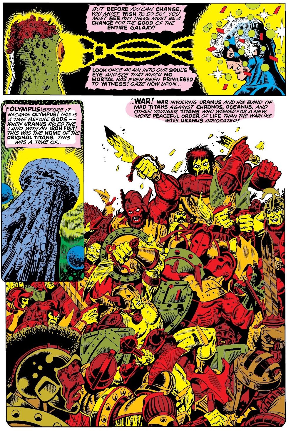 50 Years Ago Captain Marvel Underwent a Cosmic Metamorphosis to Face Thanos