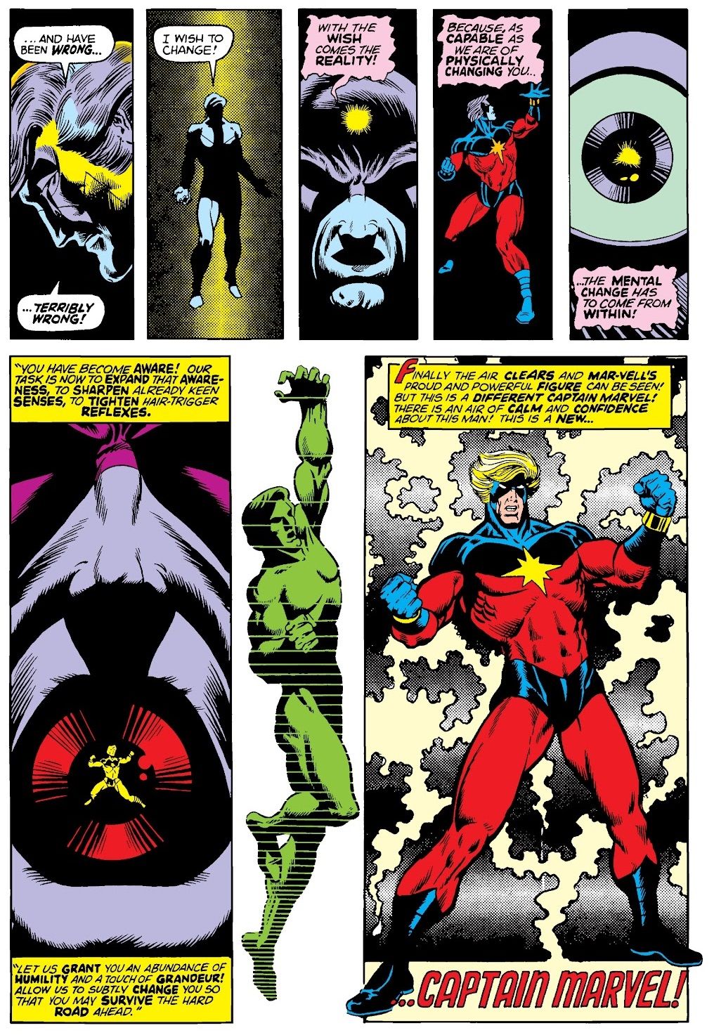 50 Years Ago Captain Marvel Underwent a Cosmic Metamorphosis to Face Thanos