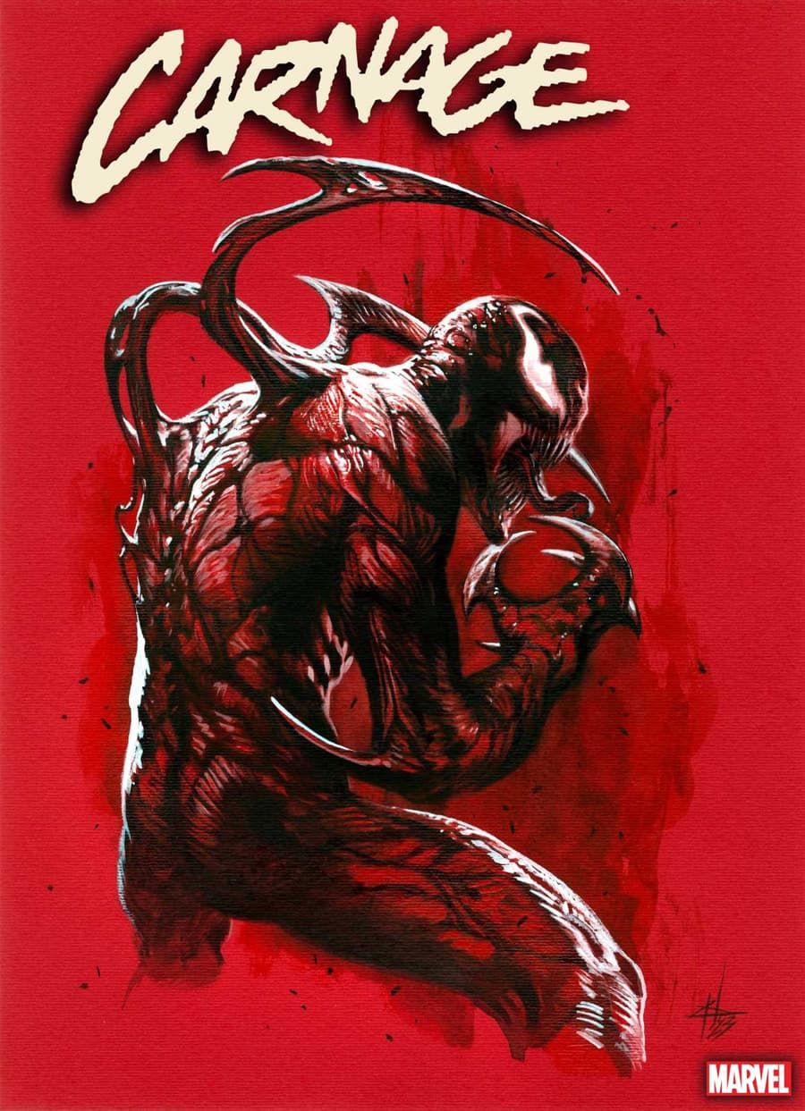 Carnage Has a New Foil Cover From Gabriele Dell'Otto
