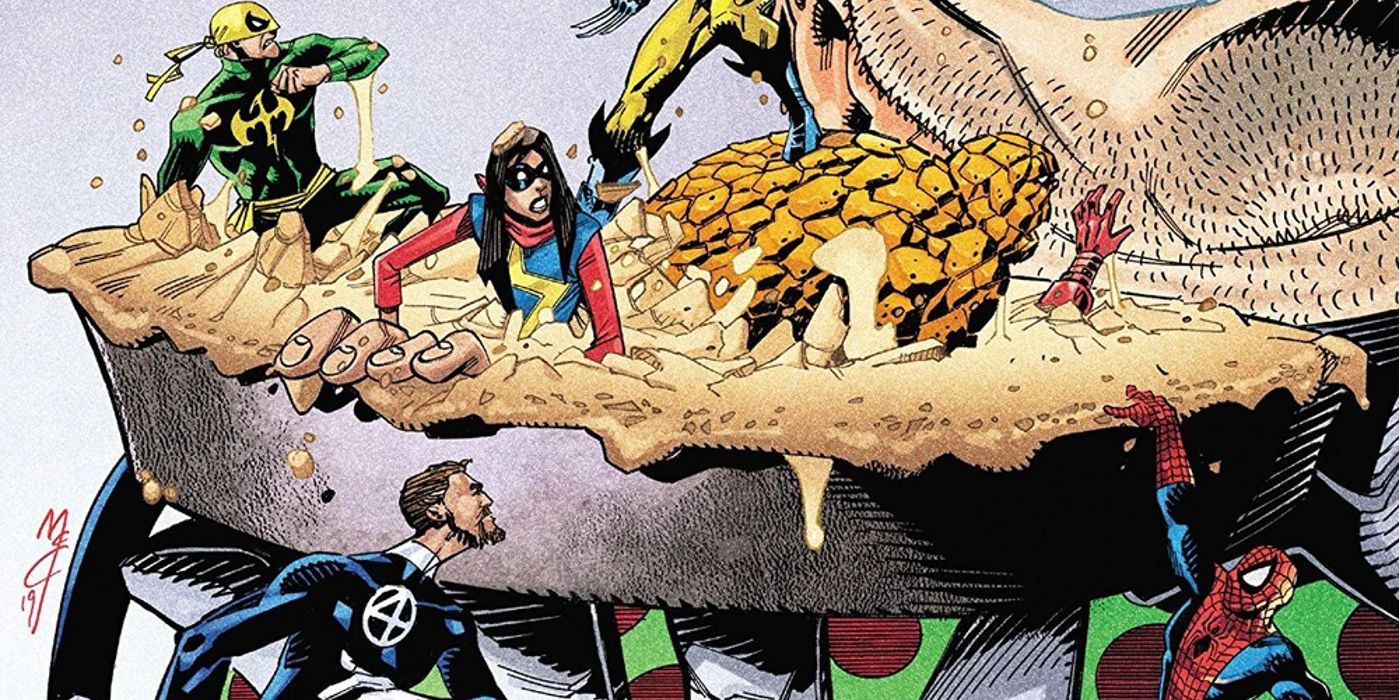 A Mad Magazine Styled Marvel Comic Proved Superheroes Often Do More ...