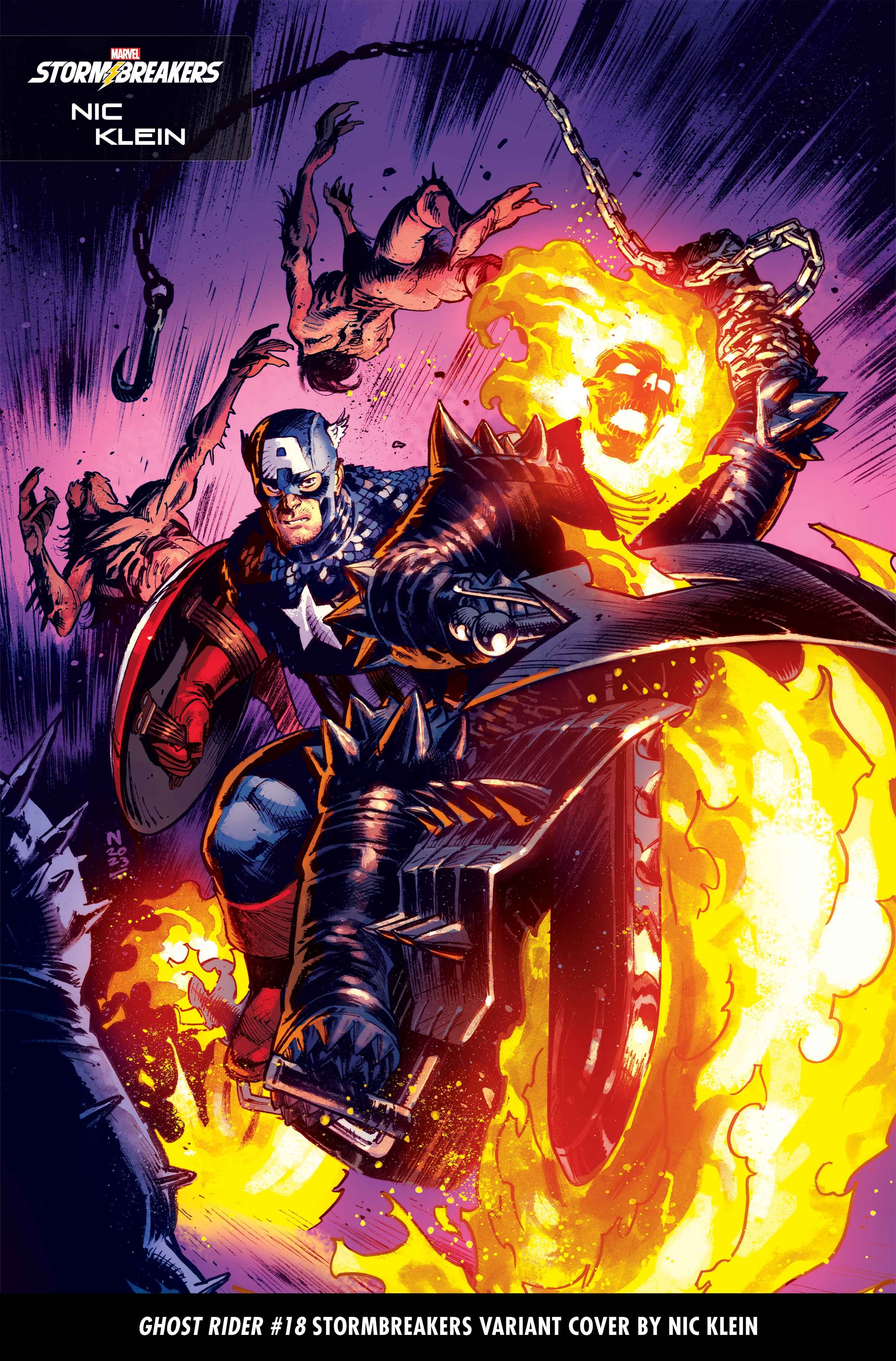 Marvel's Stormbreakers Unleash Captain America Variant Covers