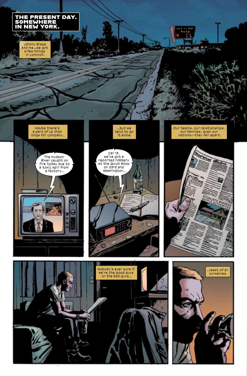 REVIEW: Marvel's Ghost Rider/Wolverine: Weapons of Vengeance Alpha #1