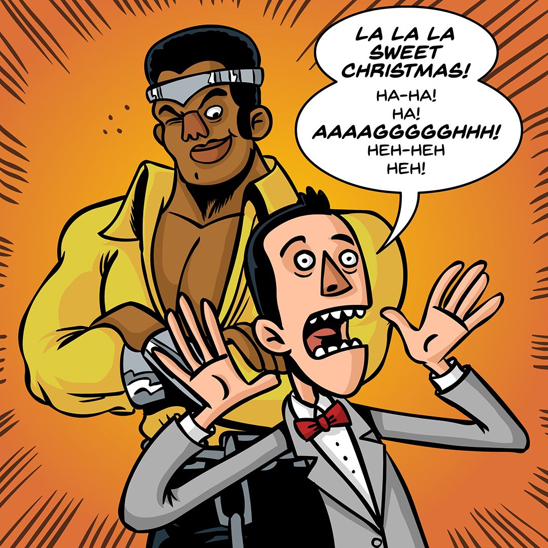 Line it is Drawn: Pee-wee Herman Comic Book Team-Ups