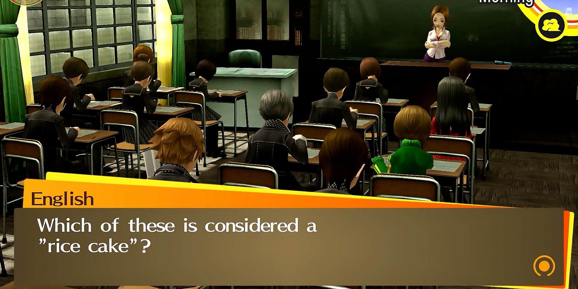 Persona 4 Golden Classroom & Test Answer Guide