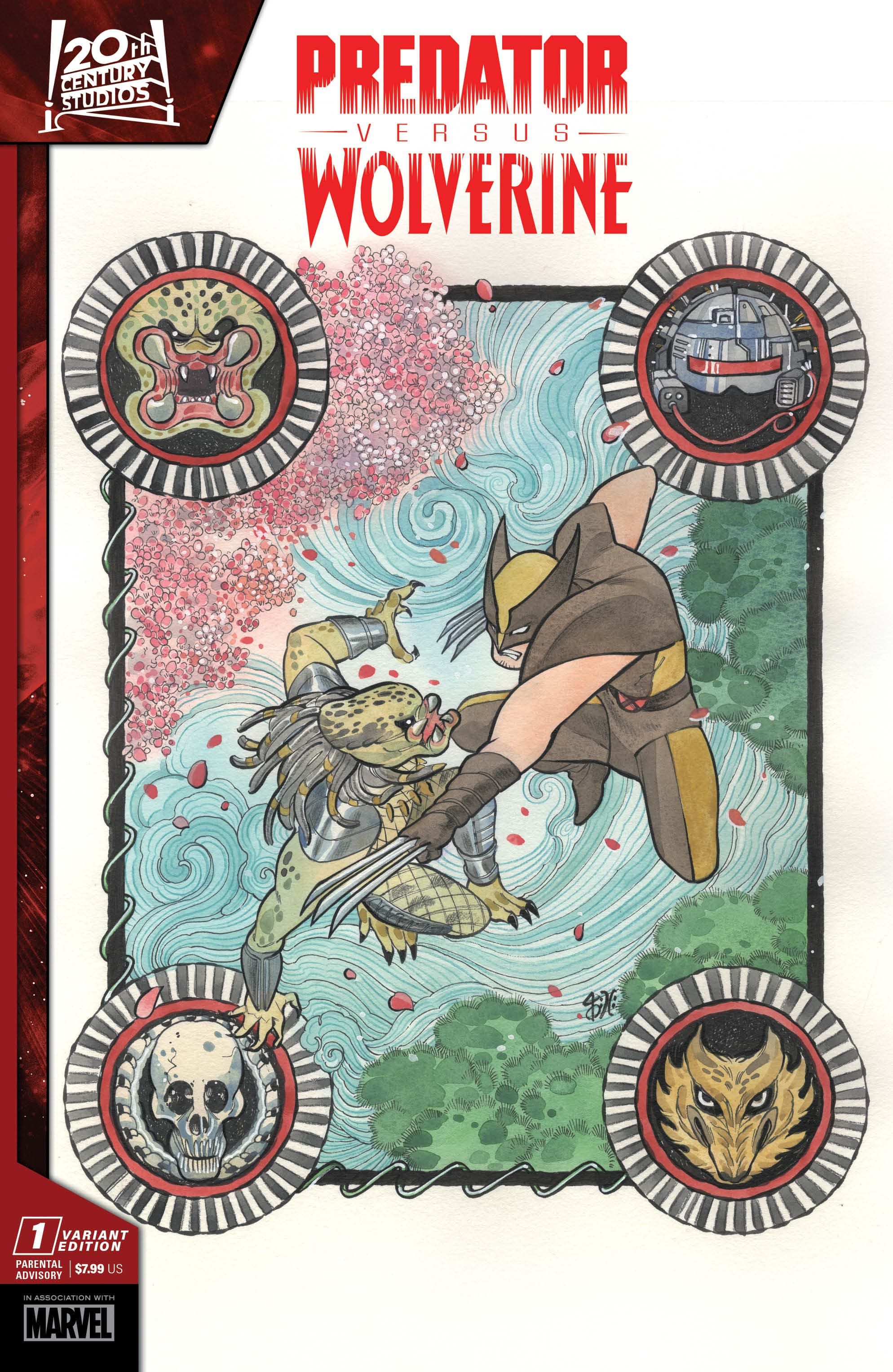 Marvel Releases Predator vs. Wolverine Variant Covers