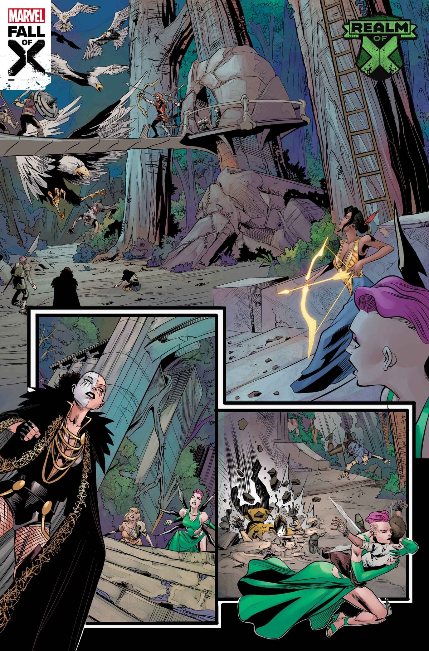 The Deadly Hellfire Gala Aftermath Continues in a First Look at Realm of X