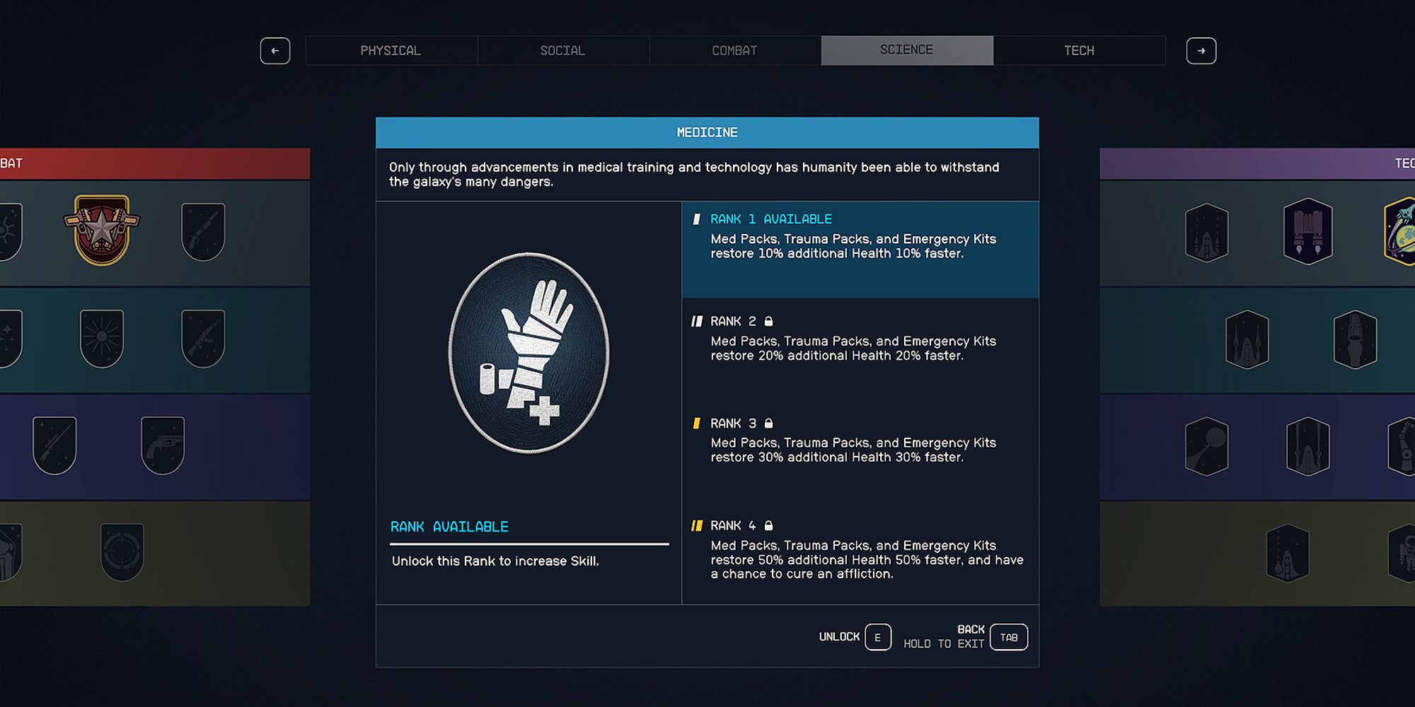 The Best Starfield Skills to Unlock Early