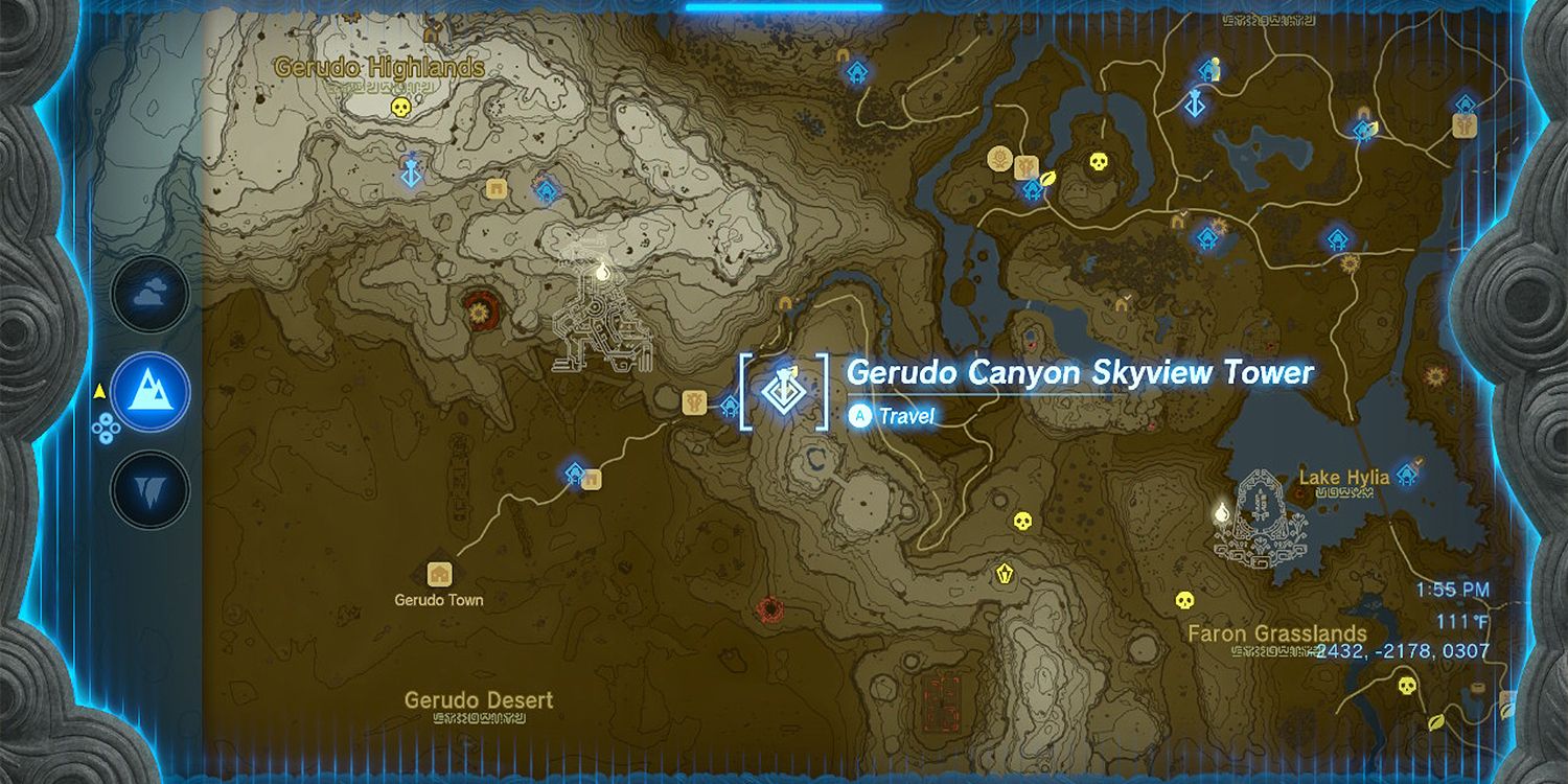 Tears of the Kingdom: Gerudo Canyon Skyview Tower Walkthrough