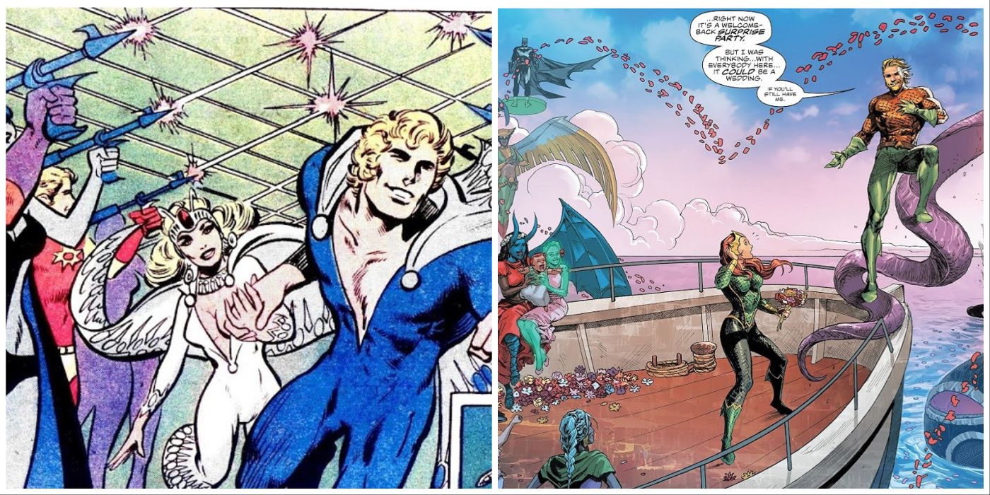 The Best DC Comics Weddings (& The Couples' Current Status)