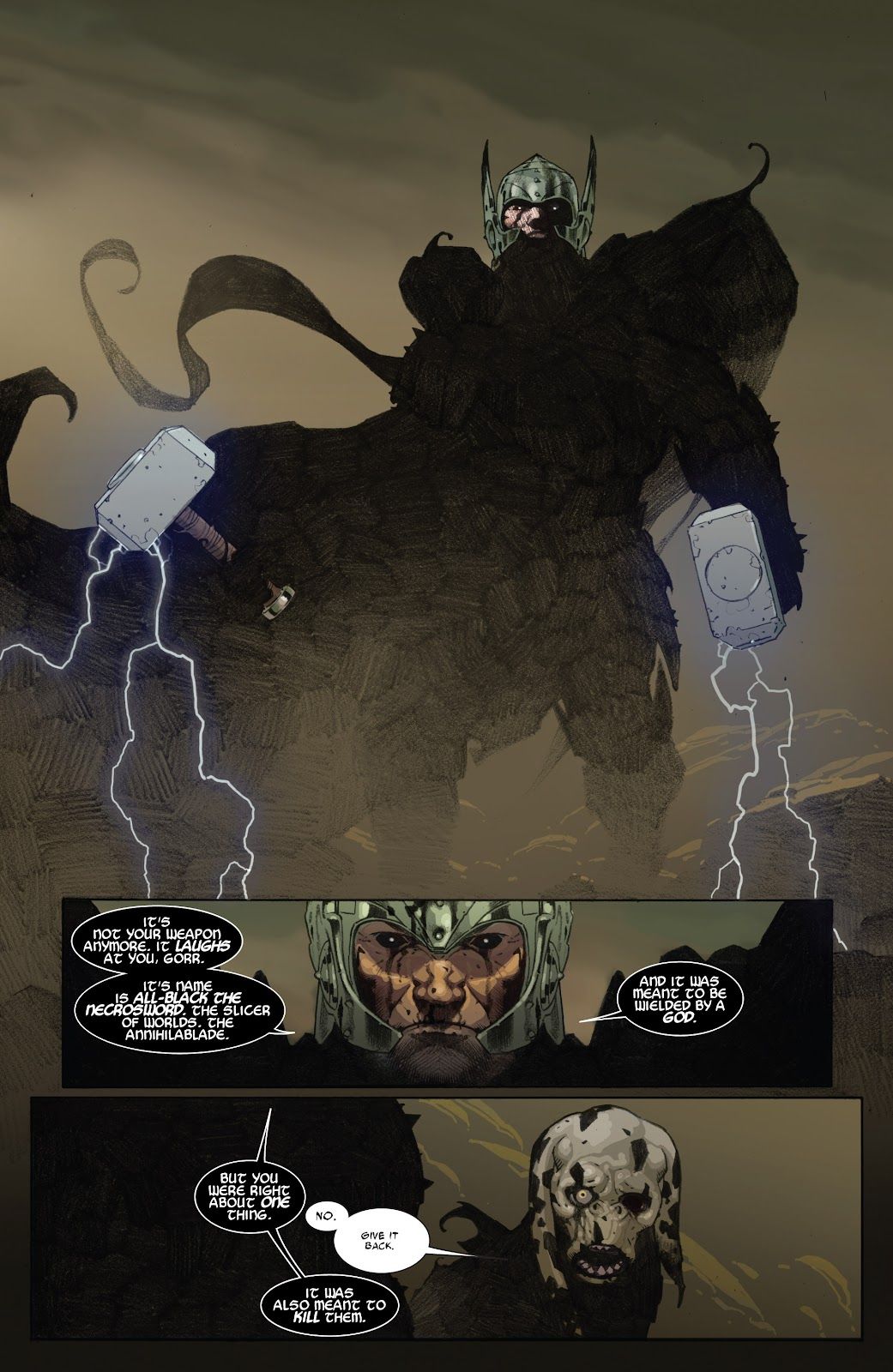 How Did Thor Defeat Gorr the God-Butcher in the Marvel Comics Universe?