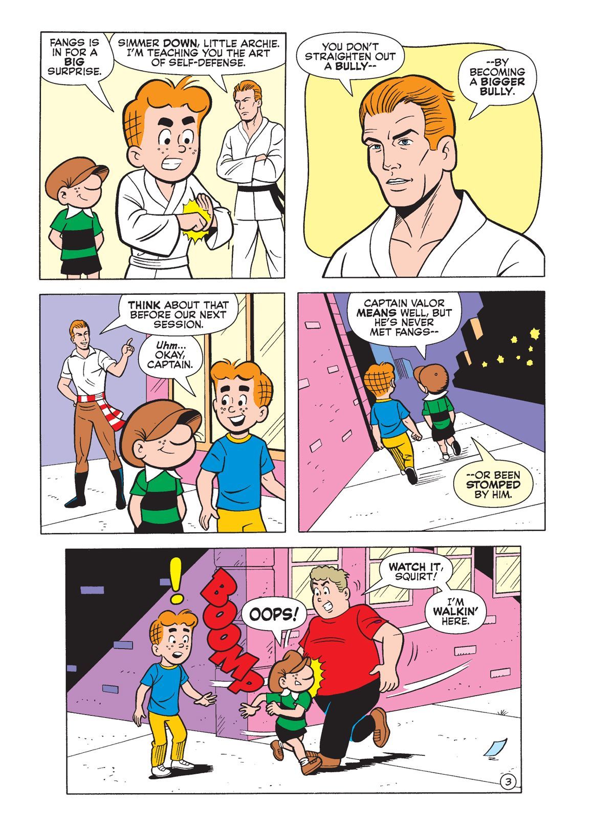 Archie Mondays: Two Golden Age Marines Teach Archie & Little Archie Lessons