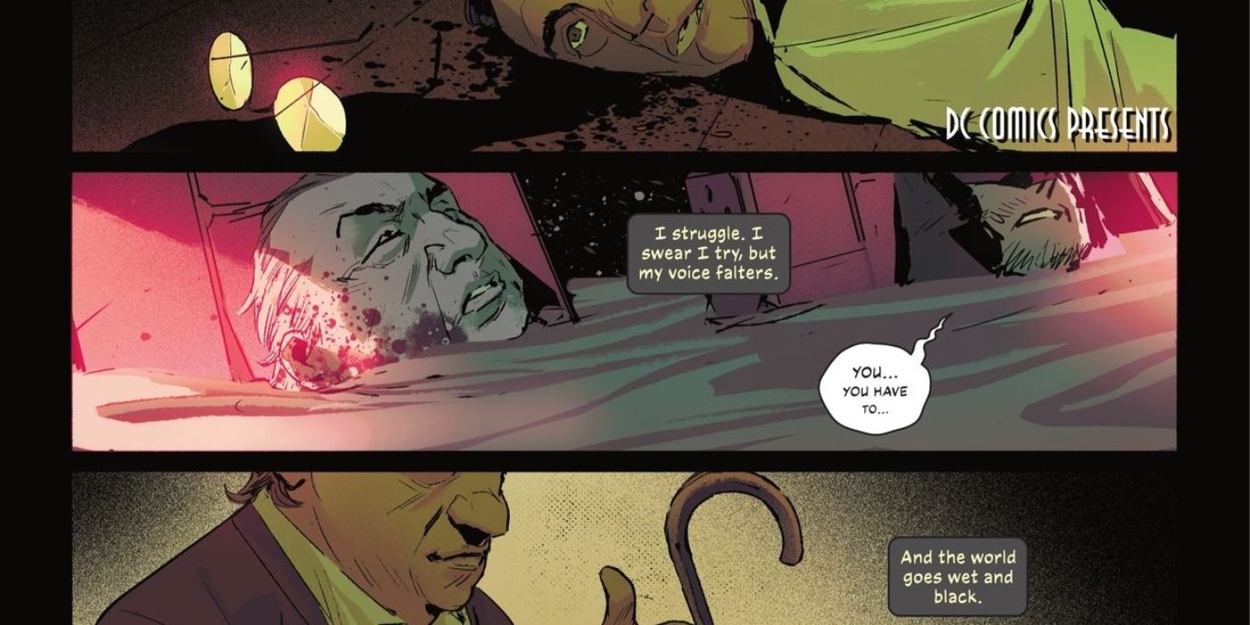 Batman Dies Beside Penguin - As He Did Beside Joker In Endgame