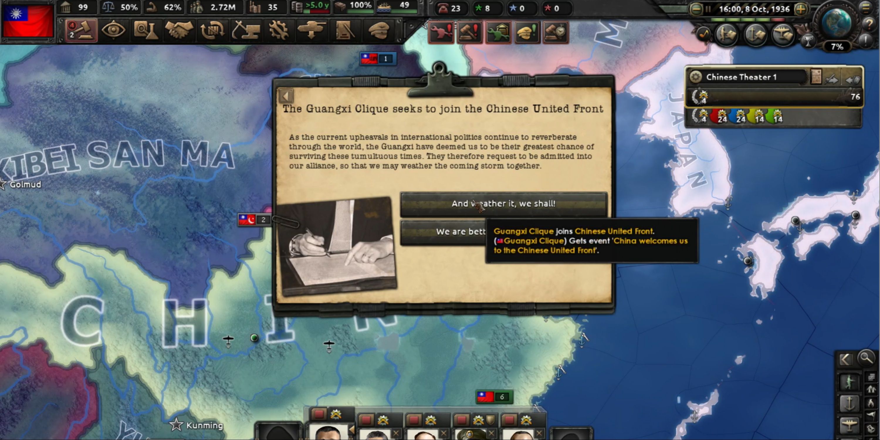 How To Play As Historical China In Hearts Of Iron IV