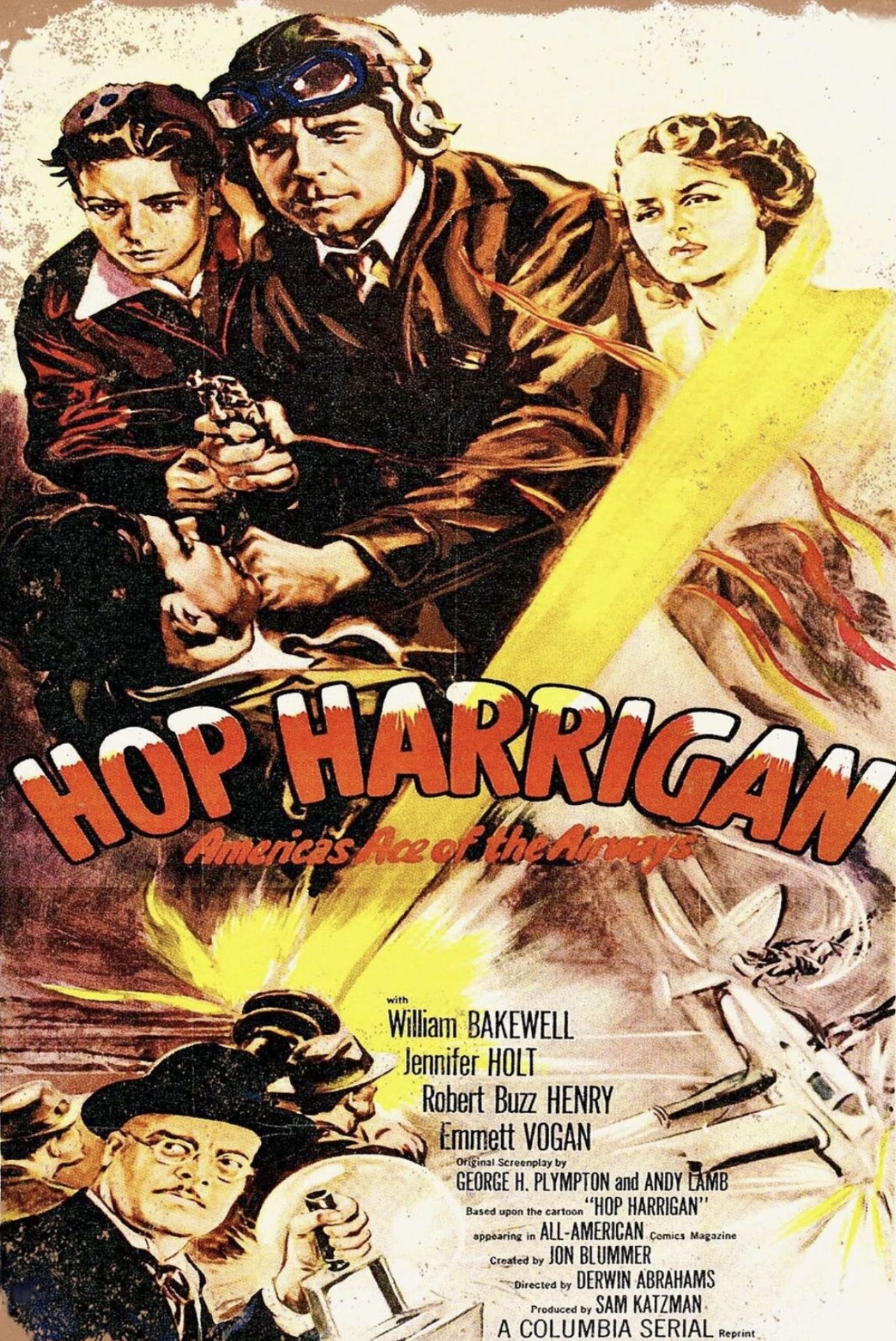 How DC's Golden Age Movie Serial Ace Pilot Briefly Became a Superhero