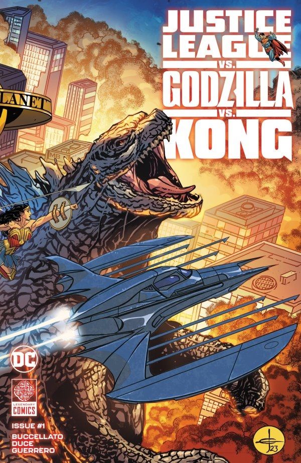 DC Writer Brian Buccellato Reveals Justice League vs. Godzilla vs. Kong ...
