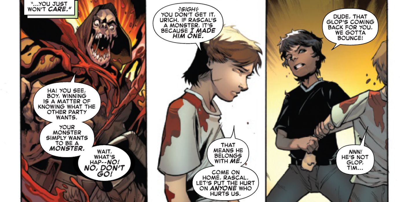 Rascal Normie Osborn Embraces Both The Green Goblin & Carnage Legacies