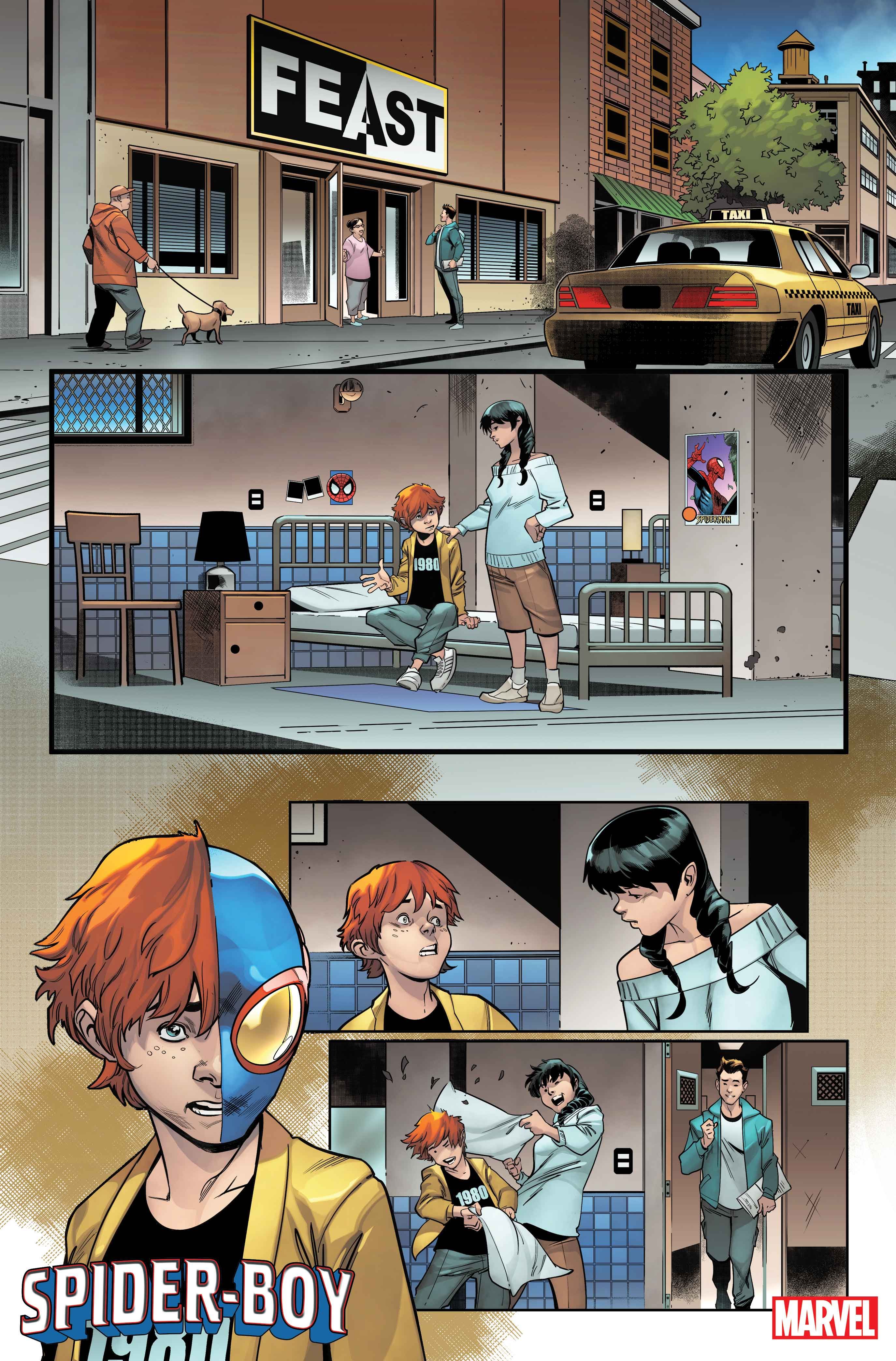 Marvel Offers Sneak Peek of Spider-Boy’s First Solo Series