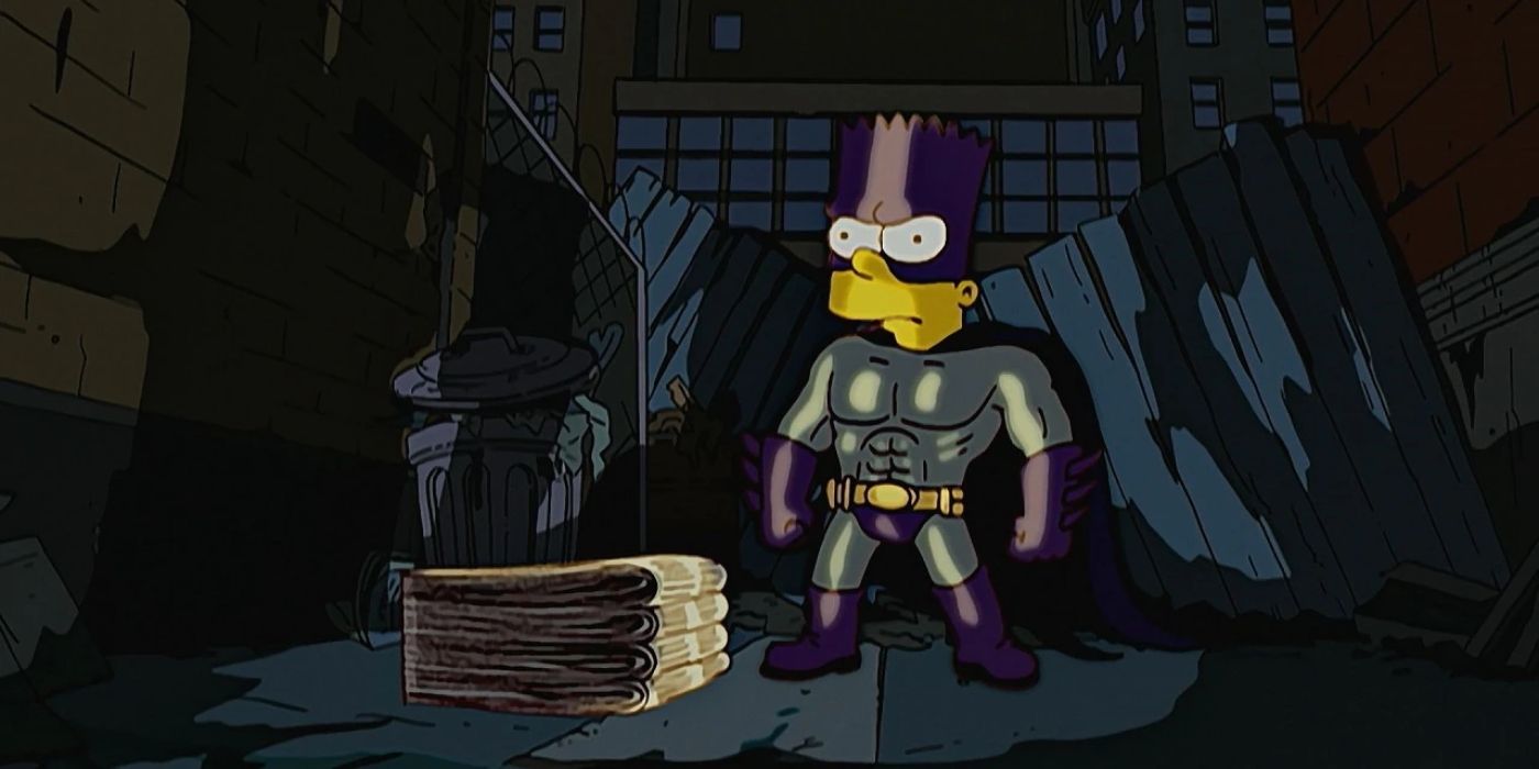 The Simpsons Once Turned Bart and Mr. Burns Into Batman