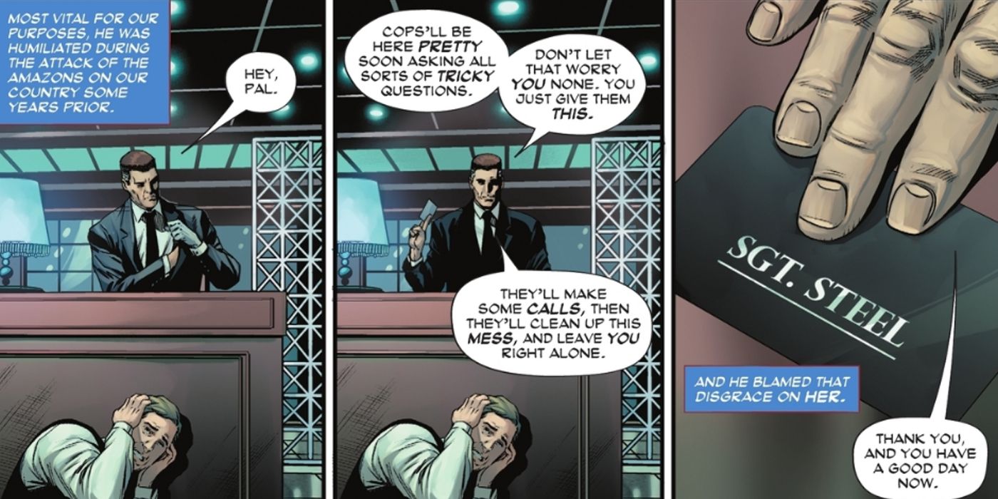 Sarge Steel Returns And Will Become Wonder Woman's Amanda Waller