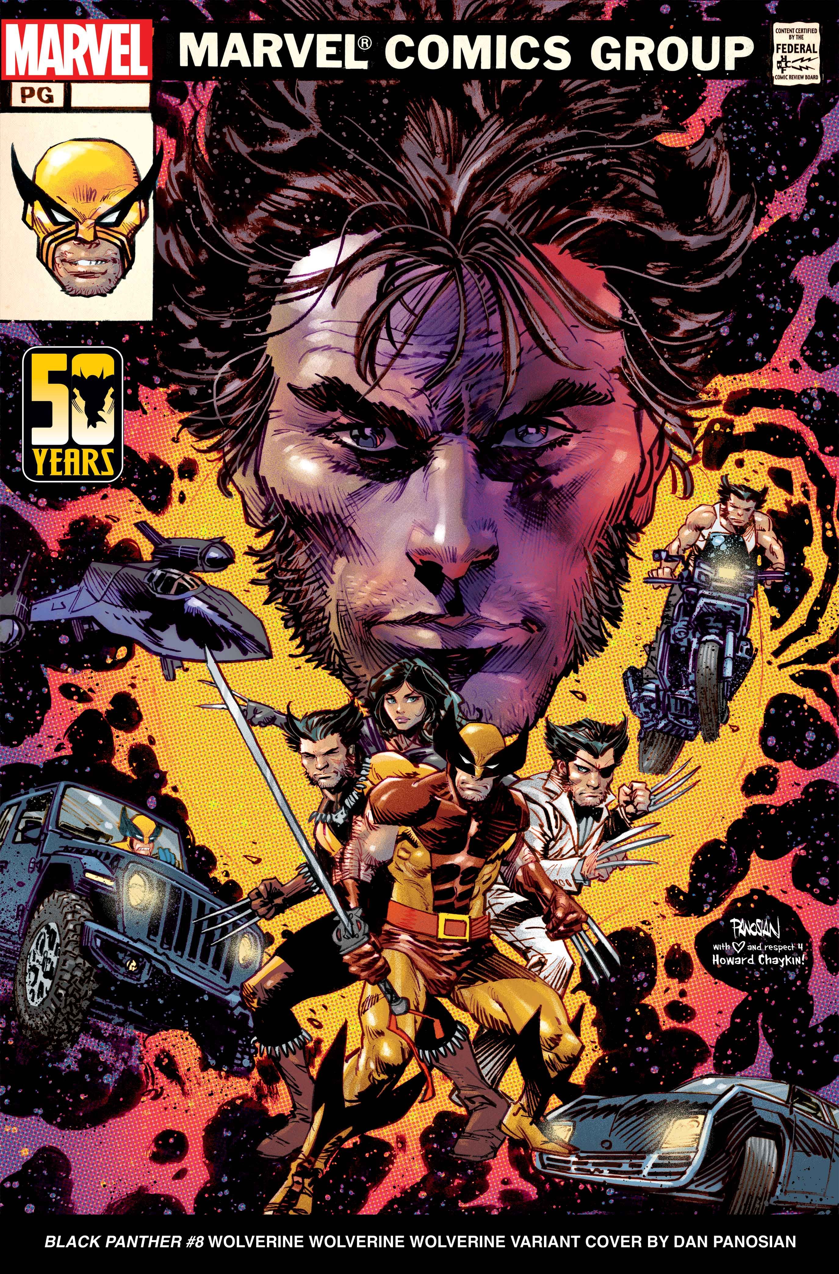 Marvel Honors Wolverine's 50th Anniversary With a Month of Homage Covers